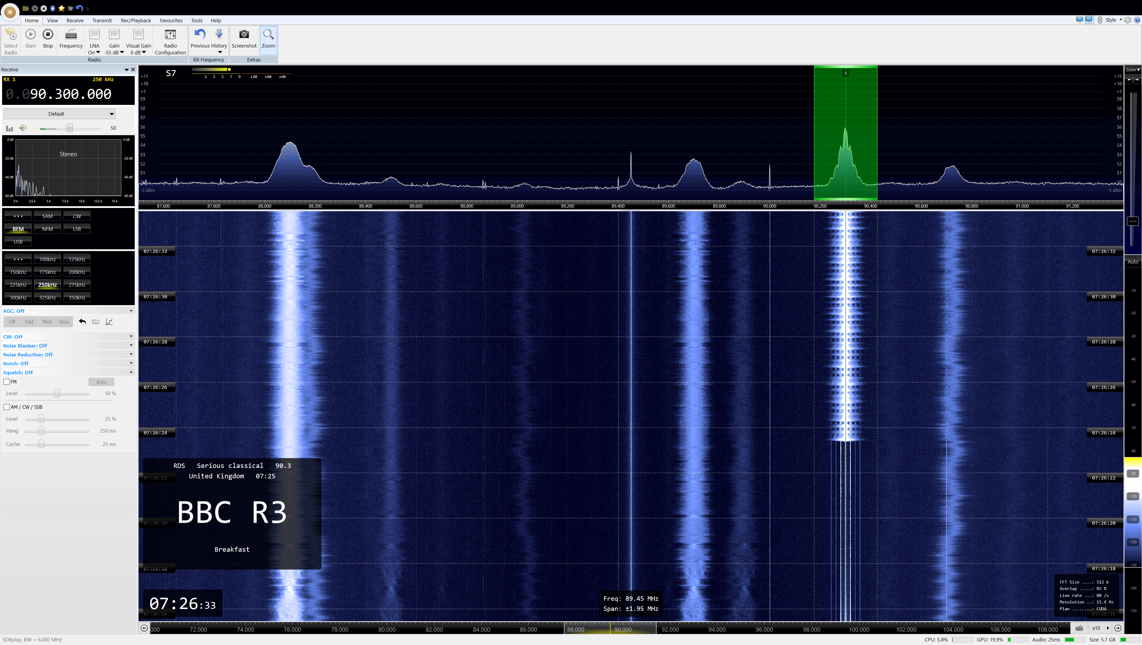 SDR RADIO EA5YC SDR RADIO EA5YC